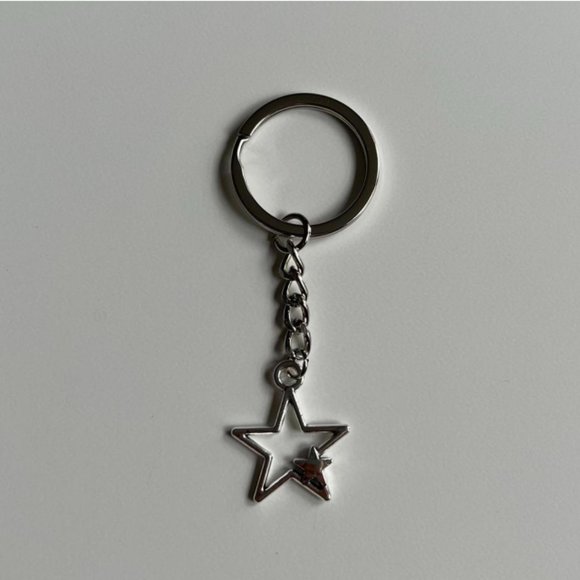 Accessories | Y2k 200s Star Pendant Keyring For Keychain | Poshmark